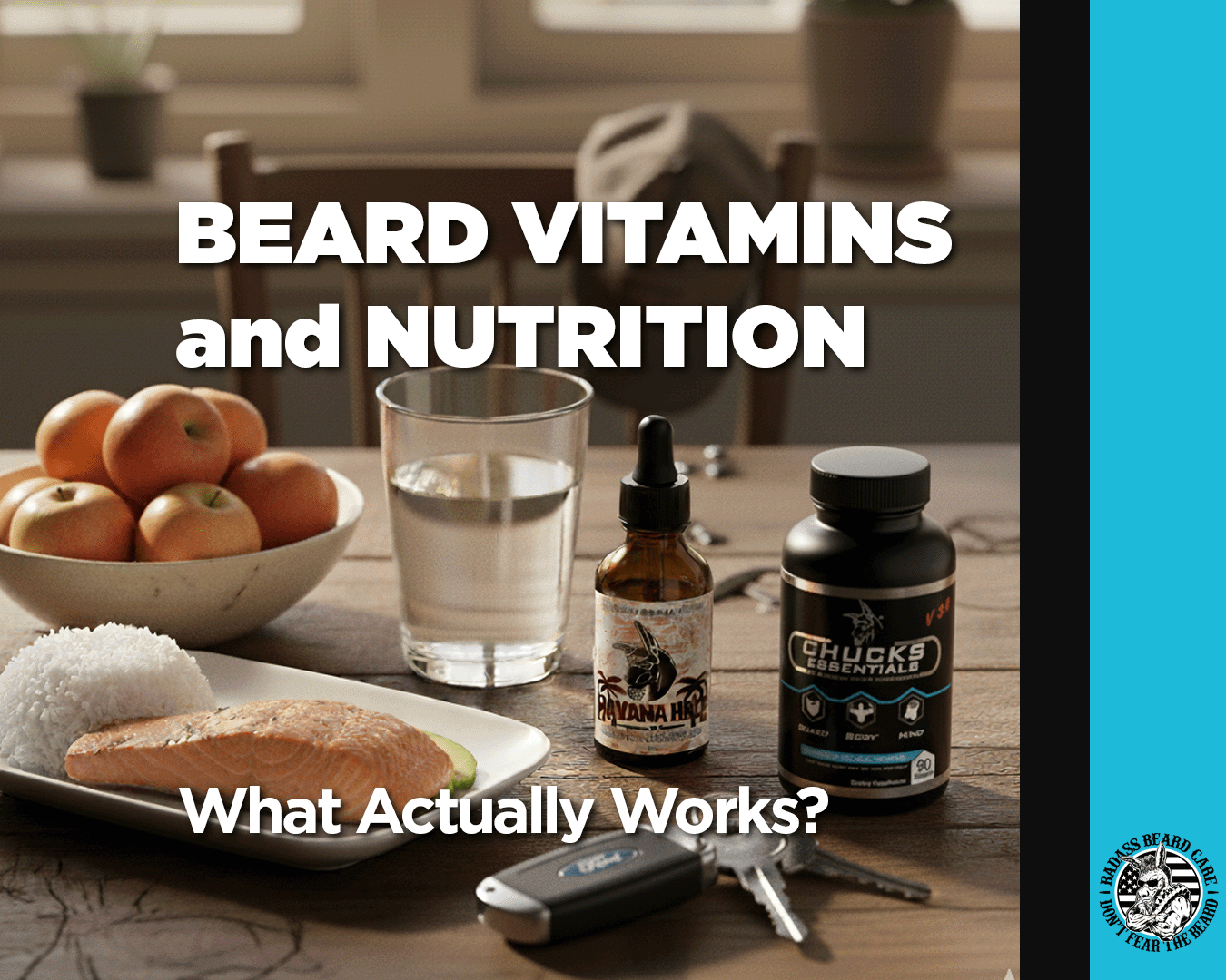 Beard Vitamins and Nutrition: What Actually Works? – Badass Beard Care