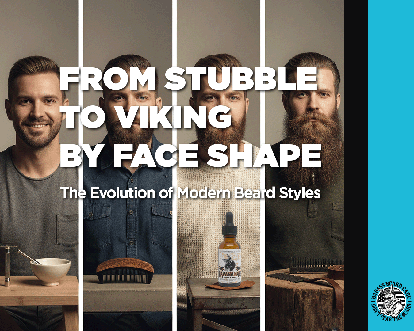 From Stubble to Viking: The Evolution of Modern Beard Styles – Badass Beard Care