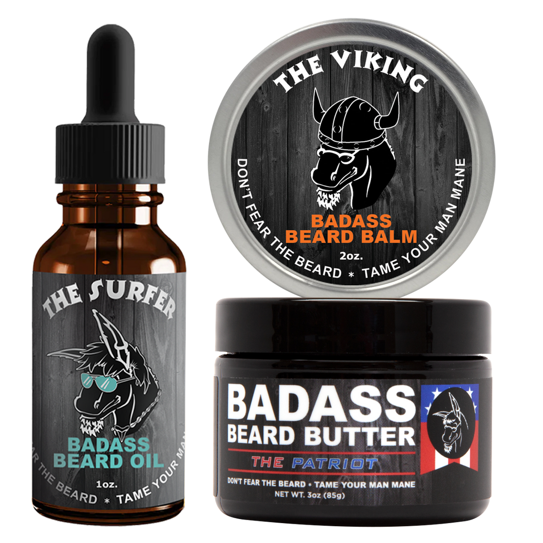 Explore Our Badass Kits & Bundles | Badass Beard Care