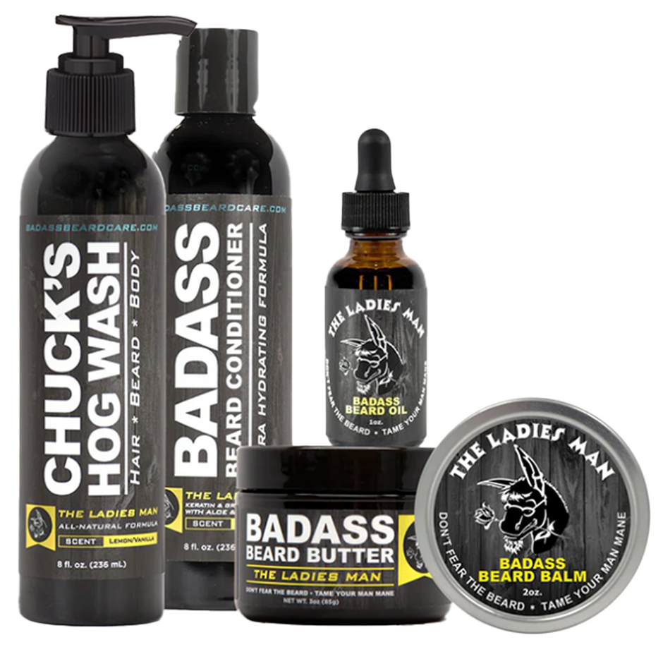 Shop Complete Line of Badass Beard Care Products