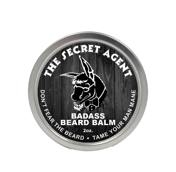 Badass Beard Balm | Hand Crafted Premium Ingredients | Secret Agent ...