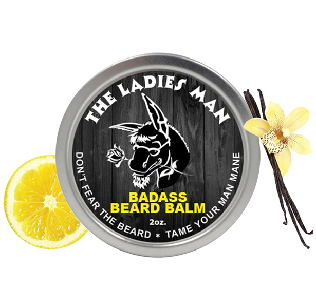 "The Ladies Man" Beard Balm By Badass Beard Care | Tame Your Mane
