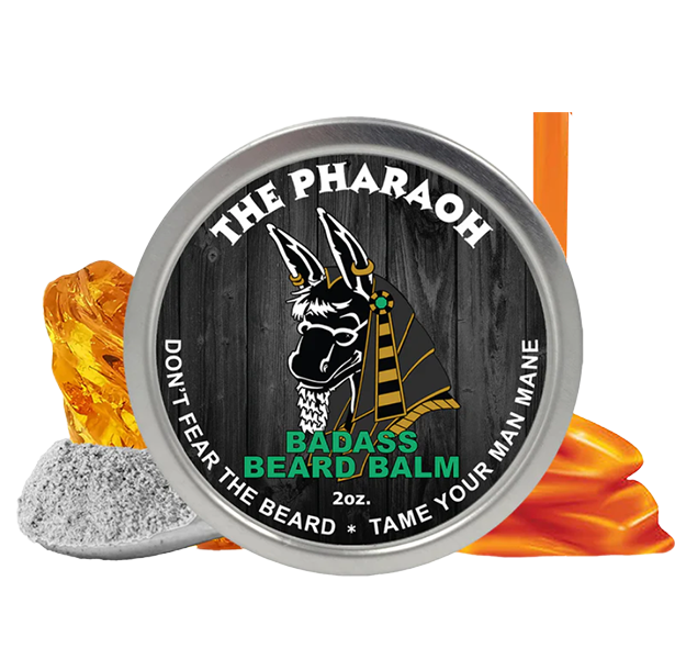 Badass Beard Balm | Hand Crafted Premium Ingredients | The Pharaoh ...