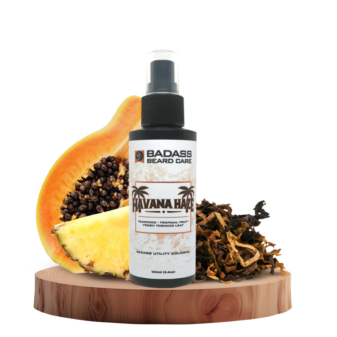 Havana Haze Badass Utility Cologne – Badass Beard Care