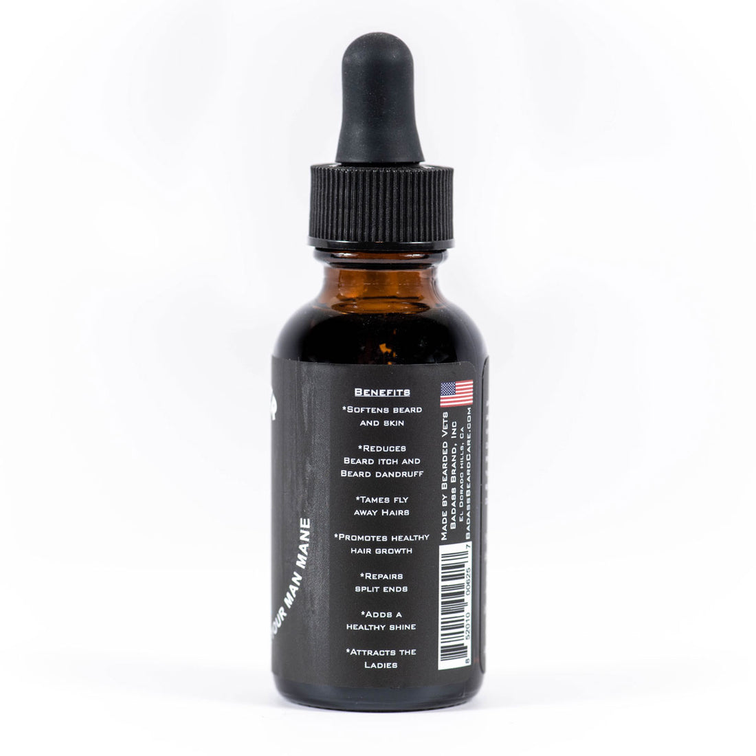 The Secret Agent - Unscented Beard Oil | Badass Beard Care