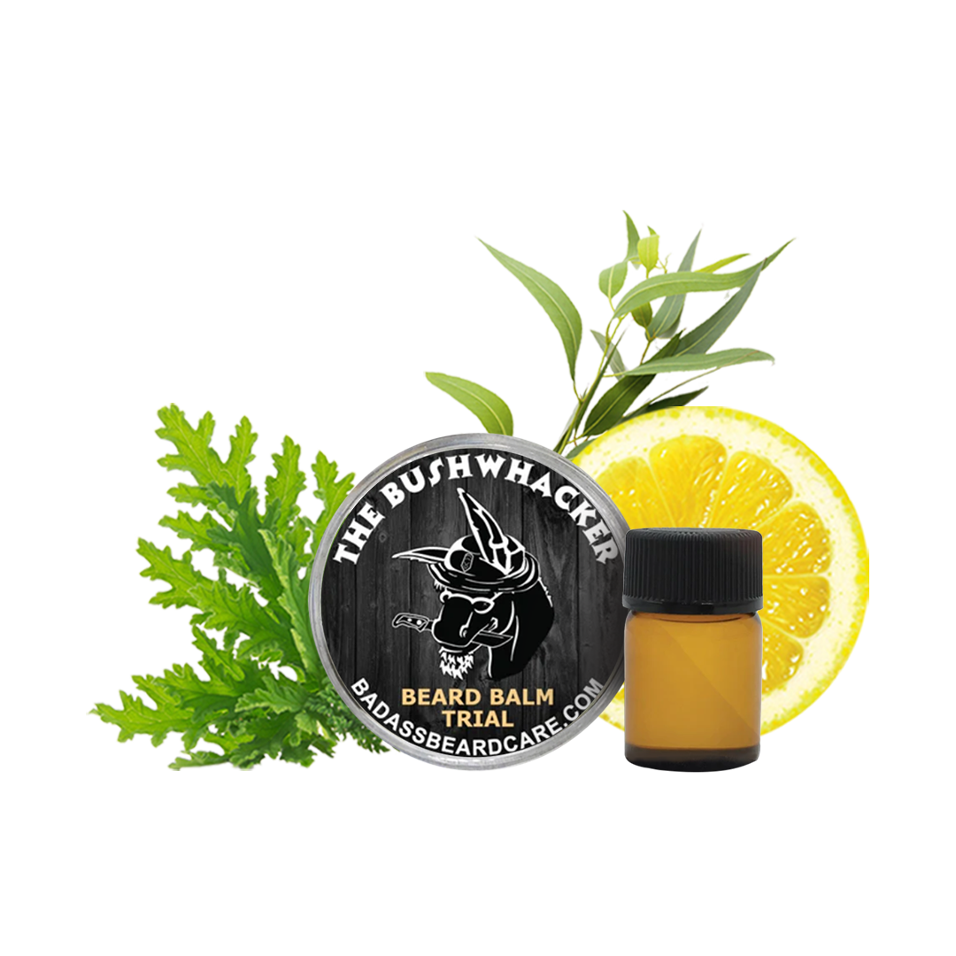 Beard Oil & Balm Trial Pack | Premium Ingredients | Bushwacker Scent ...