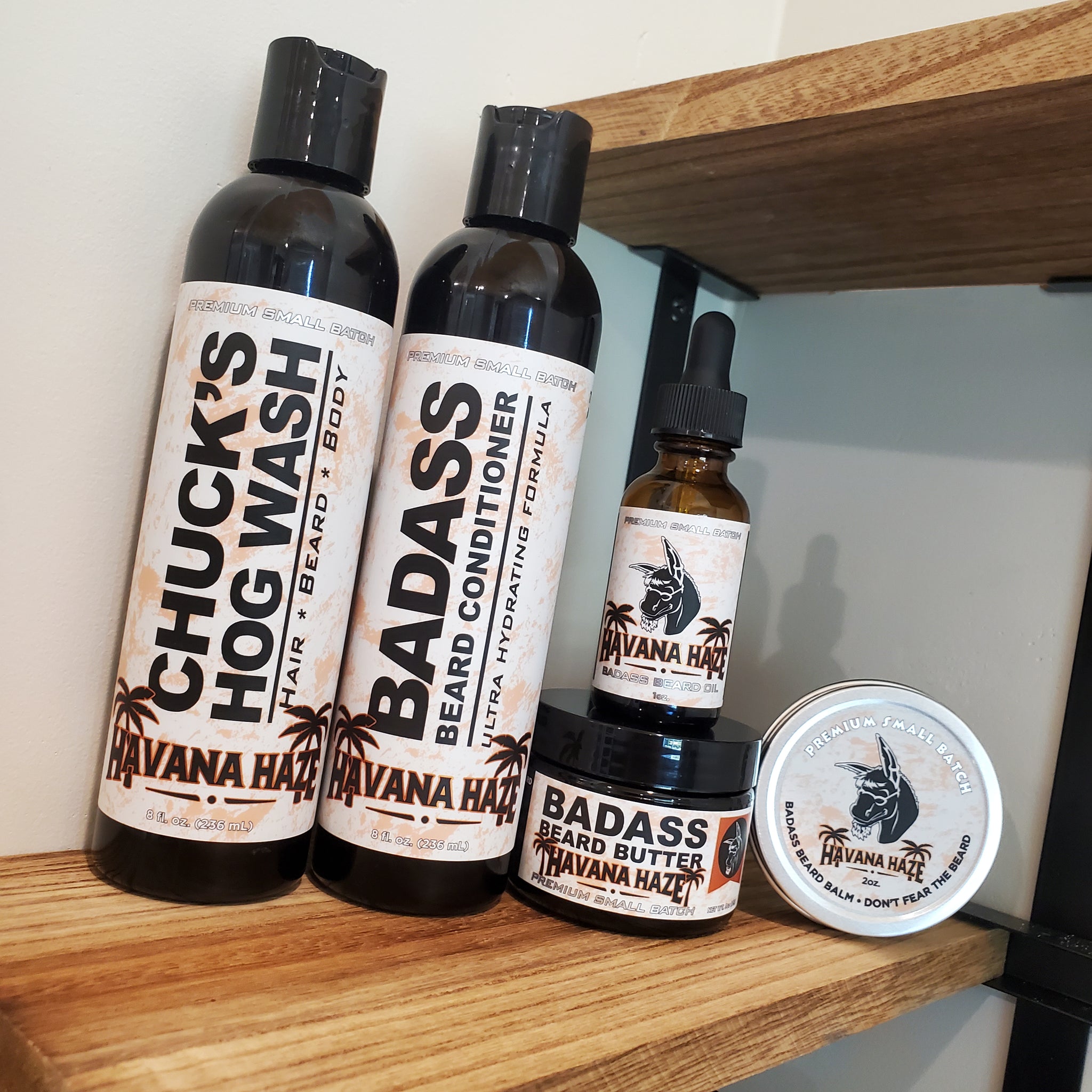 Chuck's Hog Wash - Havana Haze – Badass Beard Care