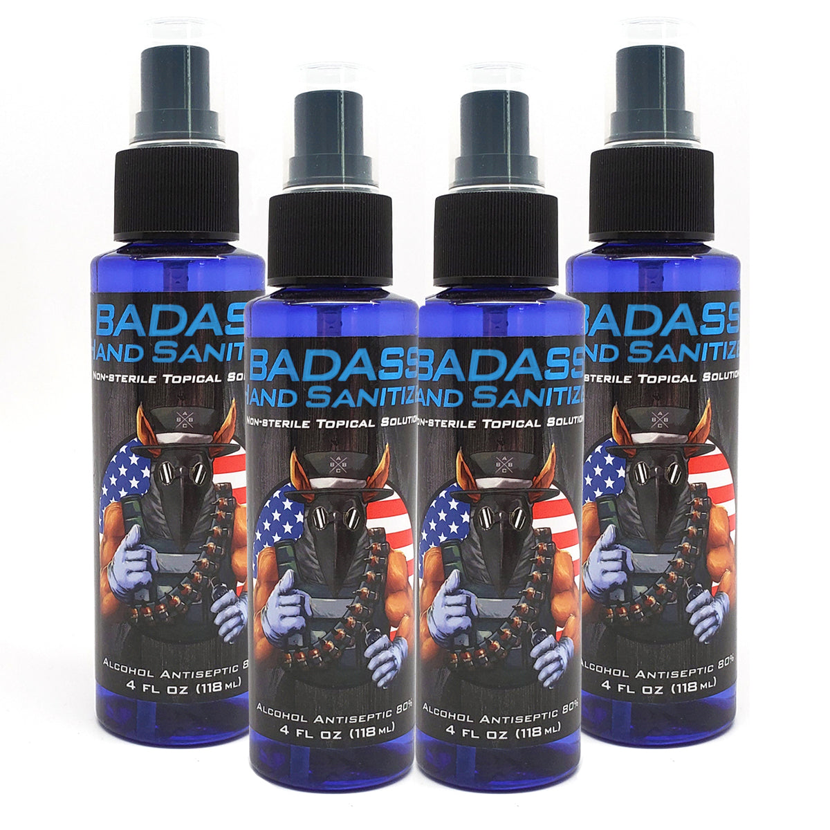 Hand Sanitizer – Badass Beard Care