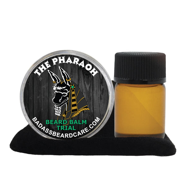 Beard Oil & Balm Trial Pack | Badass Beard Care | The Pharaoh